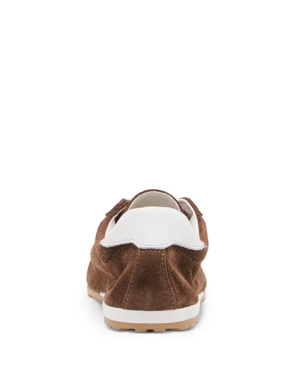 Dolce Vita Serina Lace-up Sneakers - Dark Brown Suede