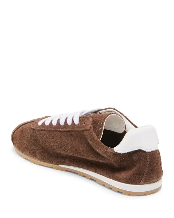 Dolce Vita Serina Lace-up Sneakers - Dark Brown Suede