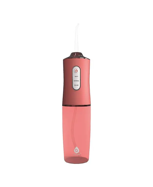 PURSONIC Usb Rechargeable Water Flosser Helps Remove Plaque & Dilute Harmful Toxins - Pink