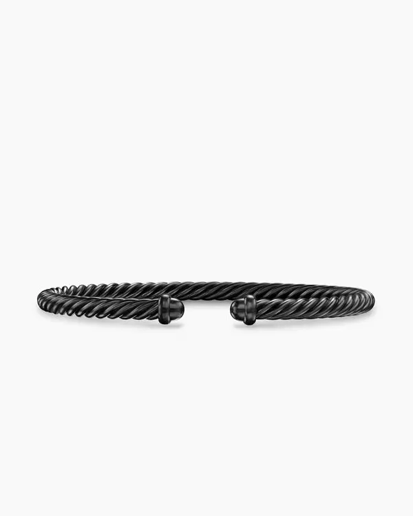 David Yurman Classic Cable Bracelet - Aluminum Black