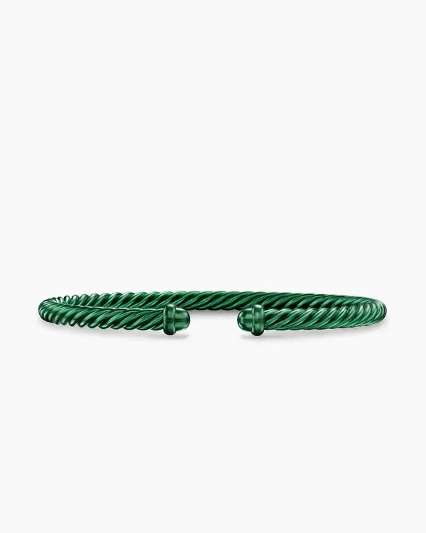 David Yurman Classic Cable Aluminum Bracelet - Aluminum Green
