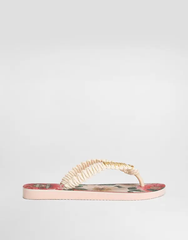Dolce & Gabbana X Havaianas Flowers Flip-flops - Multicolor