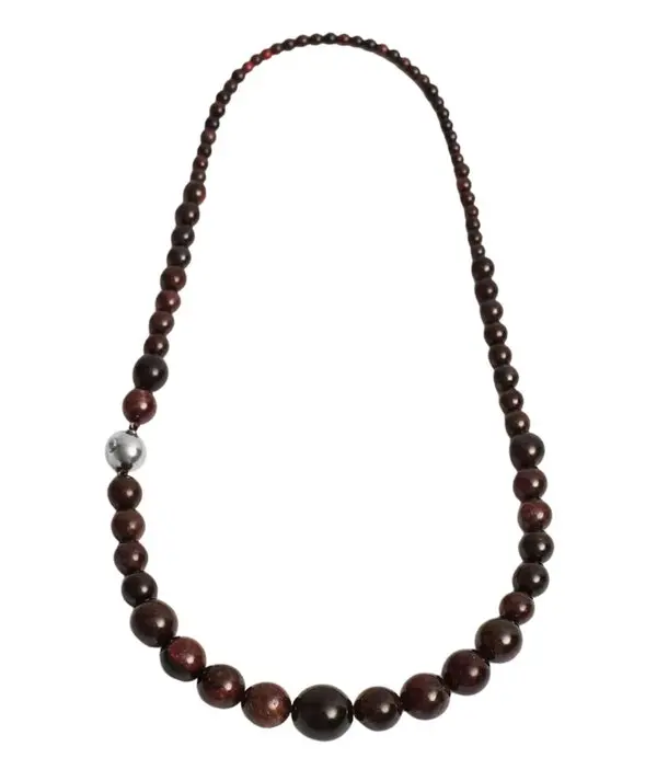 Cos Garnet Beaded Necklace