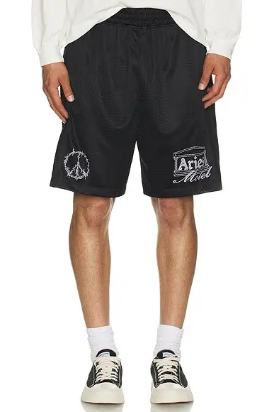 Aries Ramscape Airtex Shorts