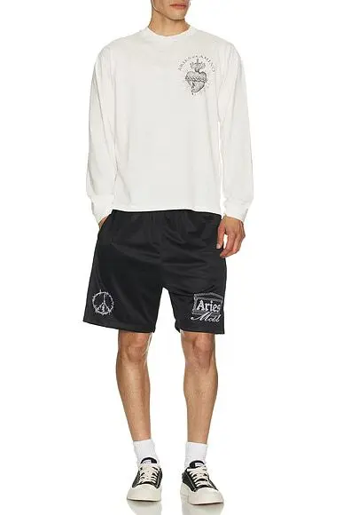 Aries Ramscape Airtex Shorts