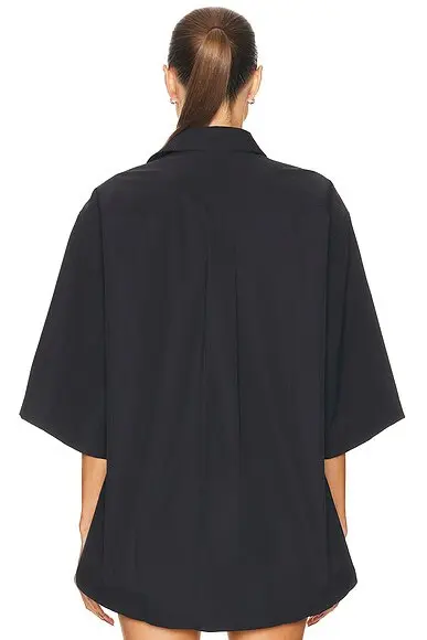 Wardrobe.NYC Short Sleeve Shirt - Black