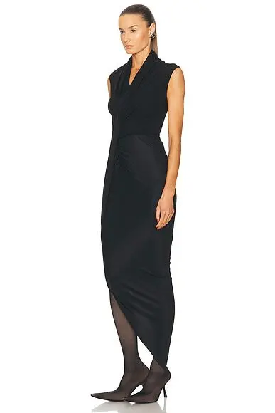 Balenciaga Draped Dress