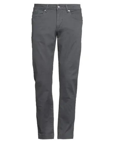 HAMAKI-HO Tapered Leg Twill Casual Pants - Grey