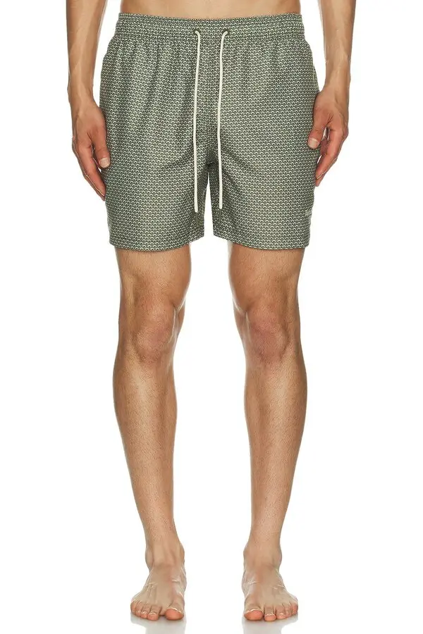 Barbour Shell Swim Short - Olive