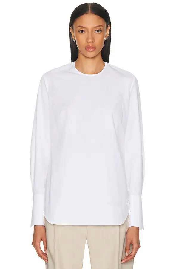 Wardrobe.NYC Layered Halter Shirt