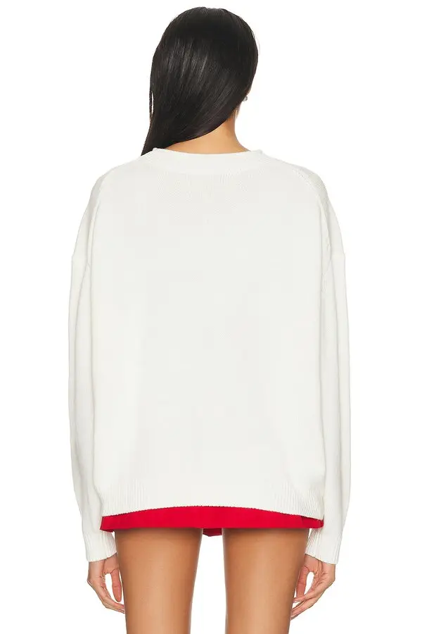 Staud Giada Pullover Sweater - Roma Ivory