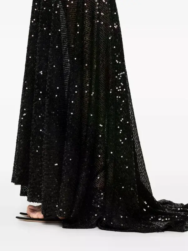 ATU BODY COUTURE Sequinned Mermaid Maxi Dress