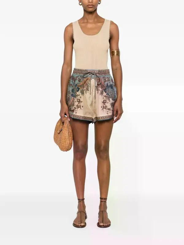 Zimmermann Ascension Thigh-length Shorts