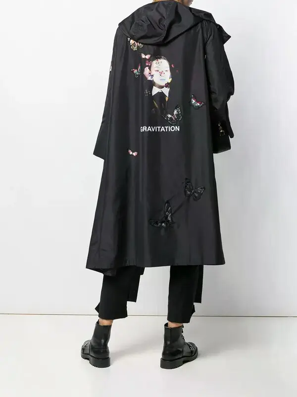 Valentino Garavani Gravitation Printed Trench Coat