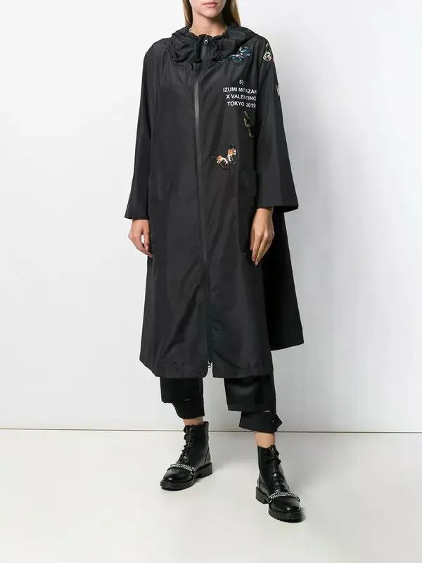 Valentino Garavani Gravitation Printed Trench Coat