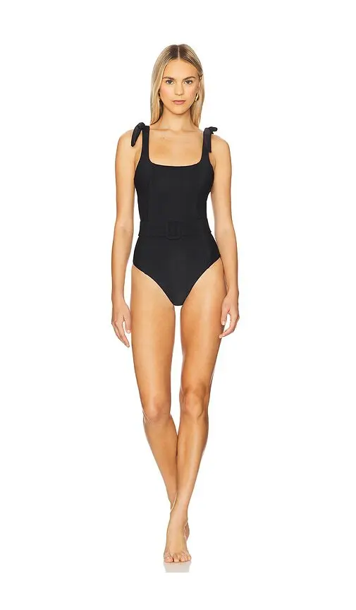 Beach Riot Sydney One Piece Swimsuit - Black