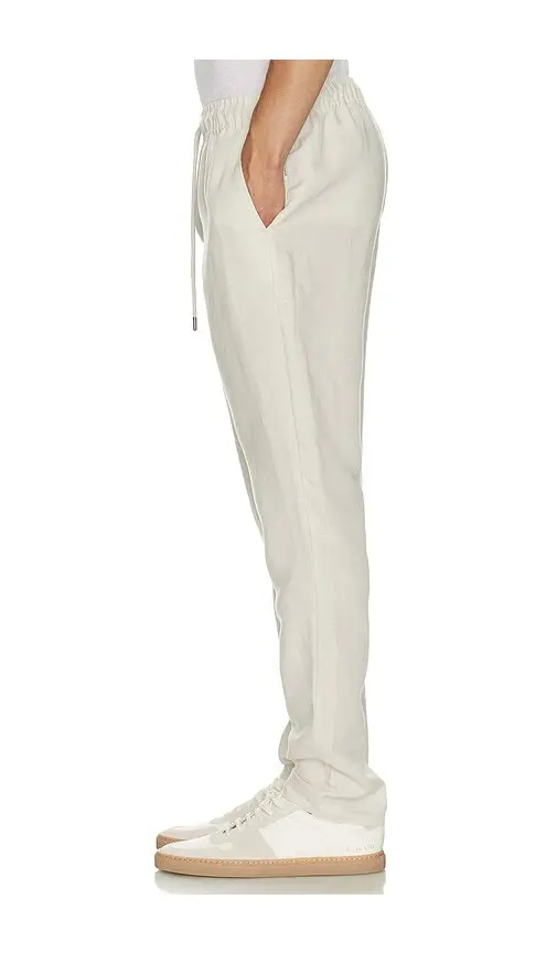 Onia Air Linen Pull-on Pants - Stone