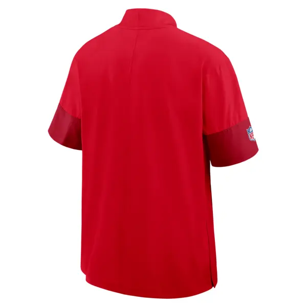 Nike Kansas City Chiefs Sideline 1/2-zip Jacket - Red