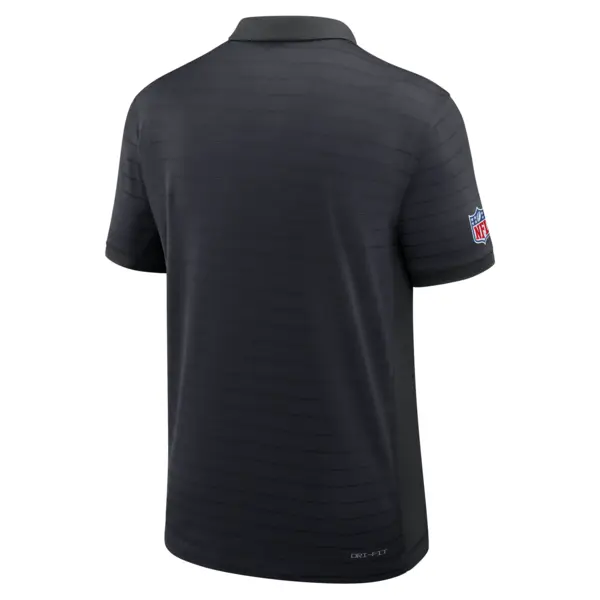Nike Houston Texans Sideline Victory Stripe Dri-fit Nfl Polo - Blue