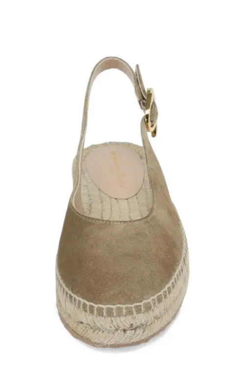 GIANVITO ROSSI Paz Buckled Espadrille Flats - Brown