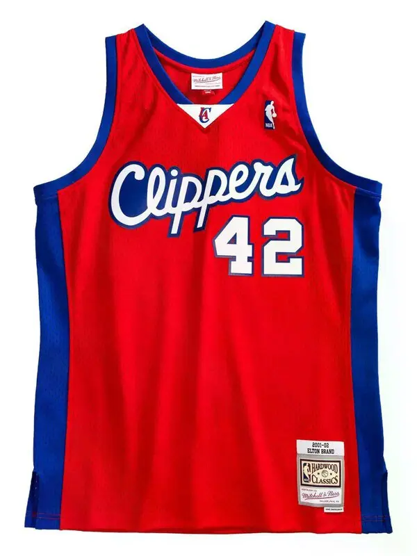 Mitchell & Ness Elton Brand Nba Los Angeles Clippers 2001 Swingman Tank Top - Red