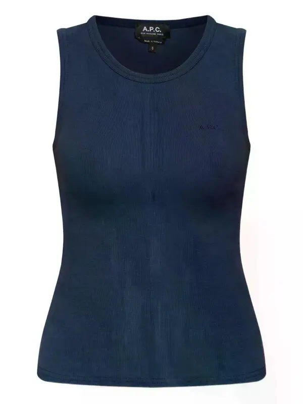 A.p.c. Organic Cotton Tank Top