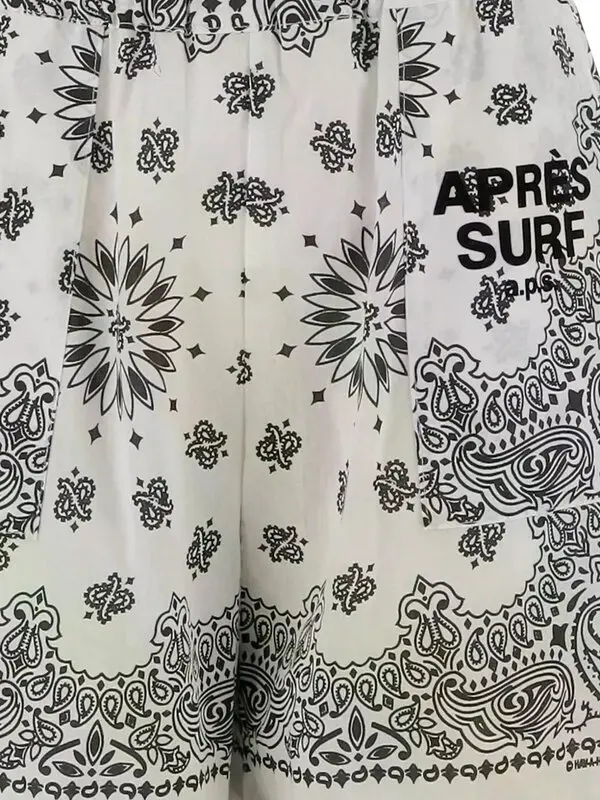 APRES SURF Bandana-patterned Trousers