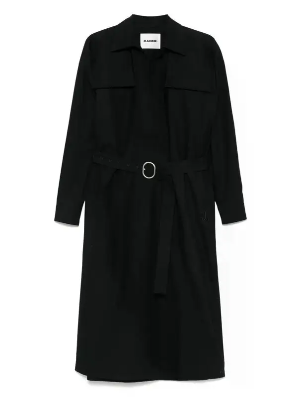 JIL SANDER Cotton Midi Dress