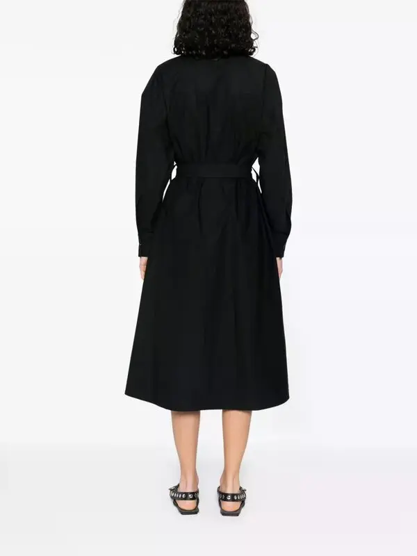 JIL SANDER Cotton Midi Dress