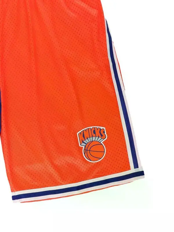 Mitchell & Ness Nba New York Knicks 1991 Swingman Shorts - Orange