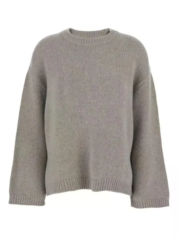 Soft Goat Cashmere Crew Neck Sweater