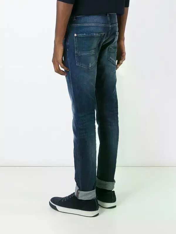 7 For All Mankind Stone Washed Slim Fit Jeans