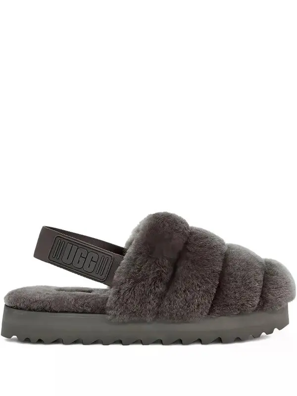 UGG Super Fluff Slippers - Grey