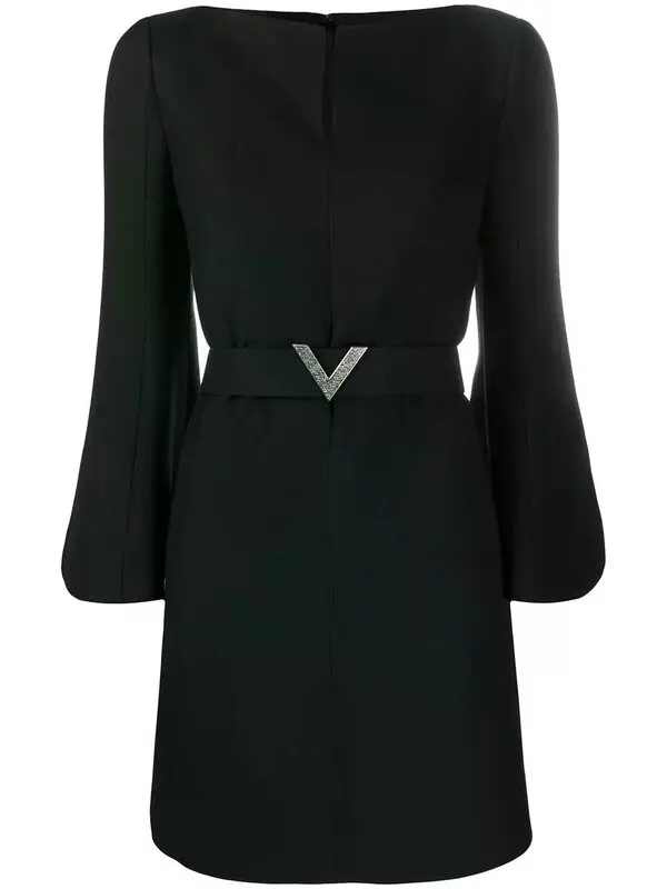Valentino Garavani V-belted Dress