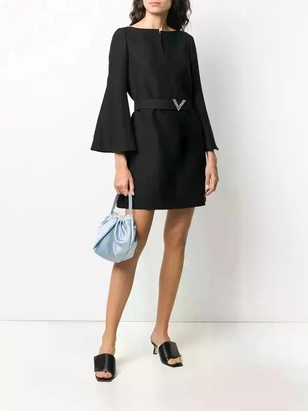 Valentino Garavani V-belted Dress