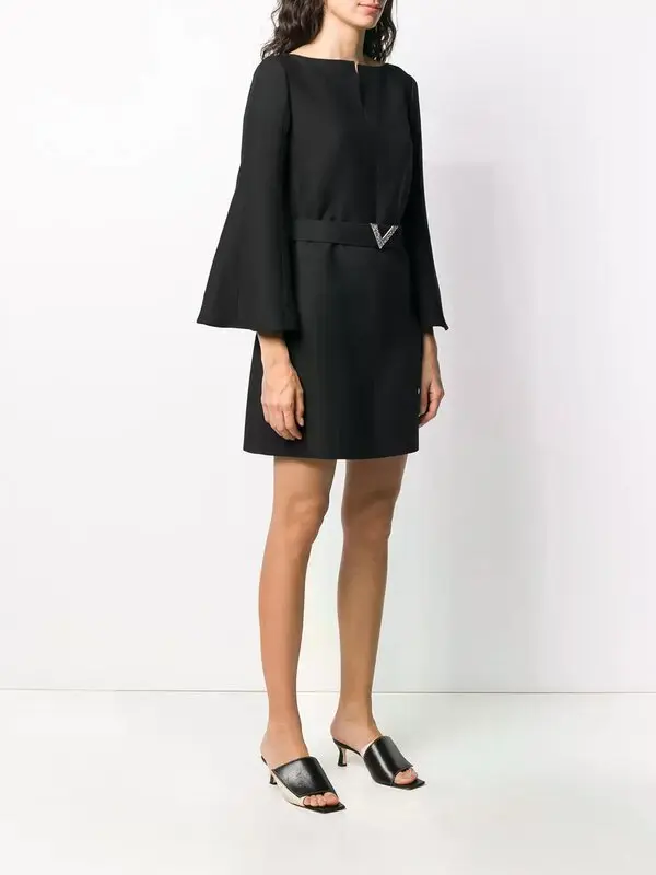 Valentino Garavani V-belted Dress