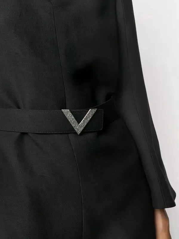 Valentino Garavani V-belted Dress