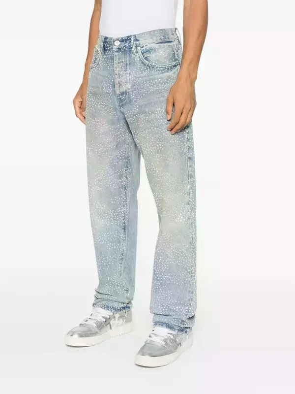 PURPLE BRAND Rhinestone-embellished Jeans