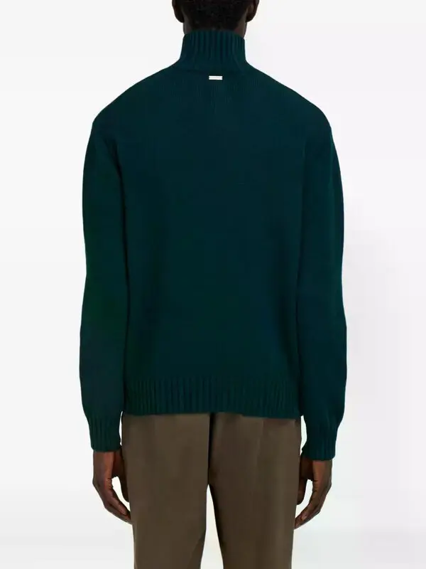 FERRAGAMO Cashmere Pullover - Green