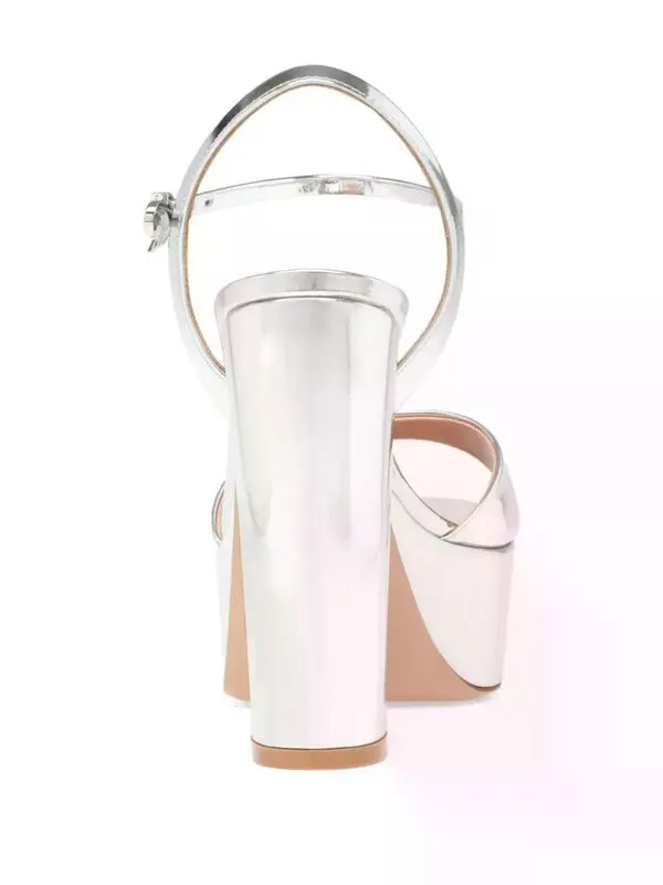 GIANVITO ROSSI 85mm Marlena Sandals - Silver