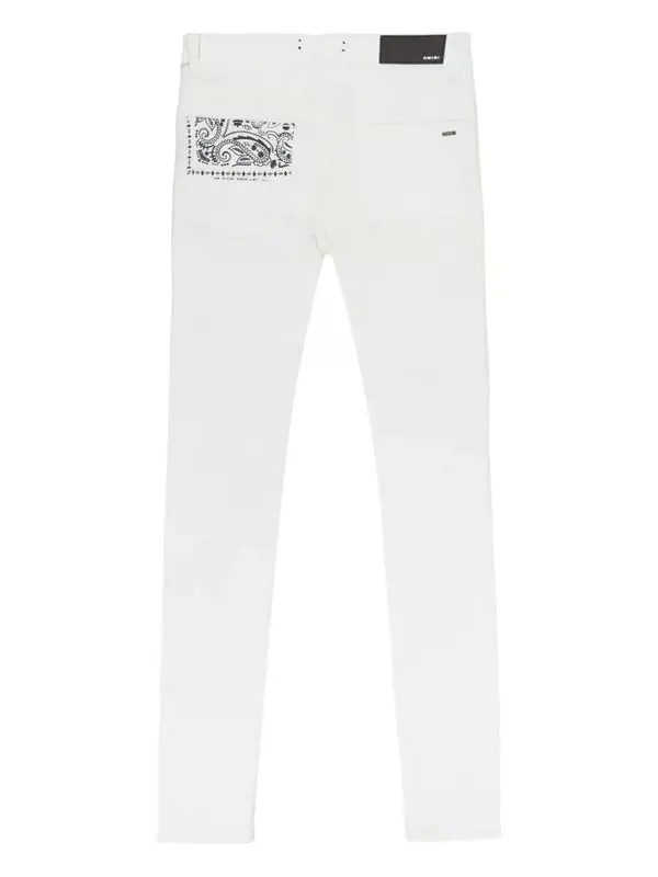 Amiri Bandana Artpatch Jeans