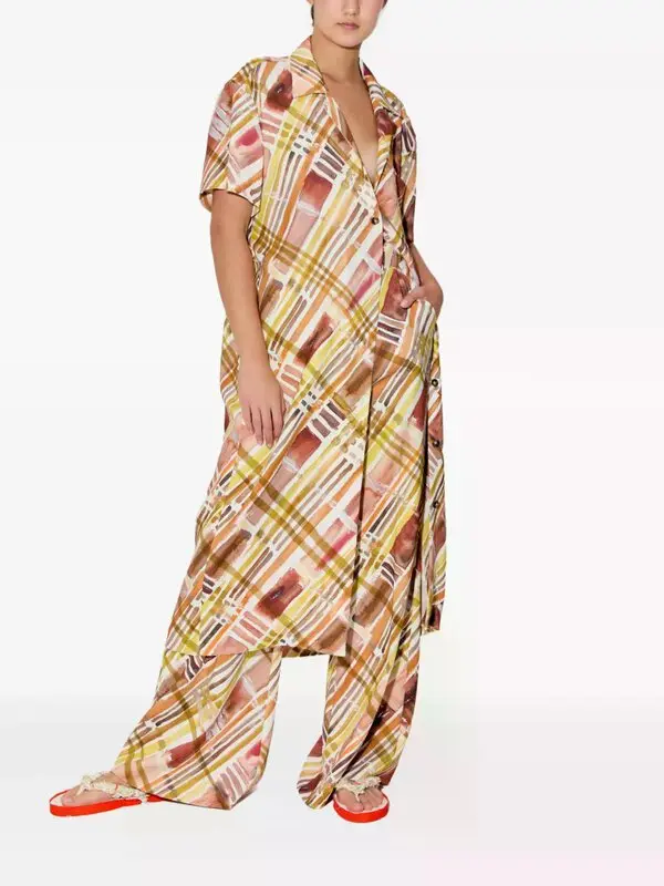 Rosie Assoulin Abstract-print Trousers