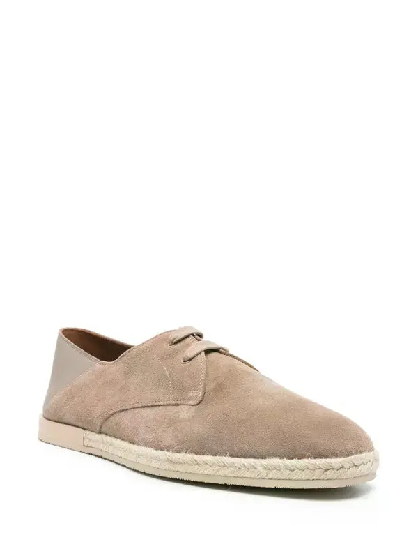 Brioni Suede Espadrilles In Brown - 49% Off | Editorialist display picture 3