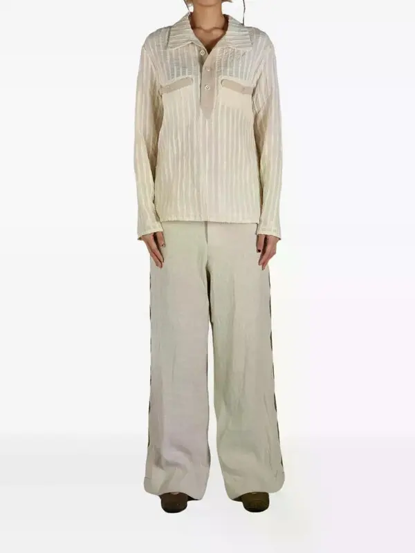 COMMUNS Textured Two-pocket Shirt