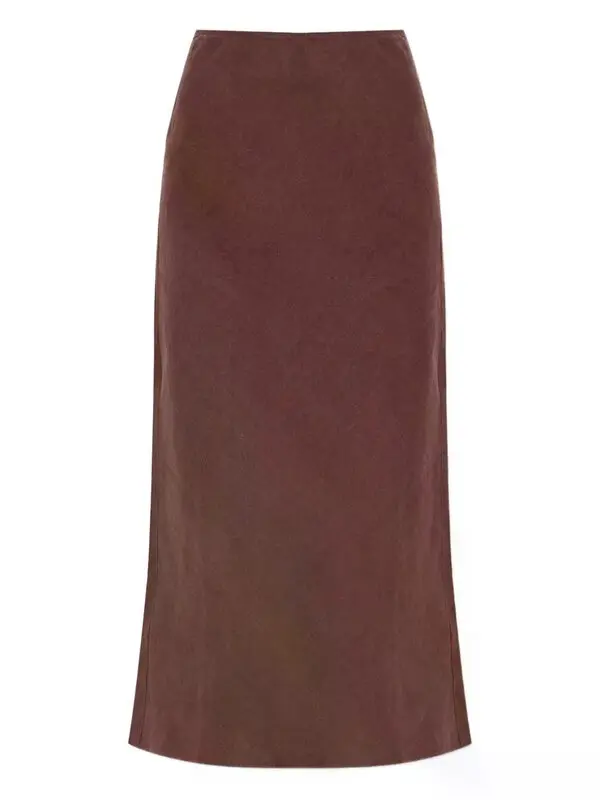 SAMSOE SAMSOE Saagneta Flared Skirt - Brown