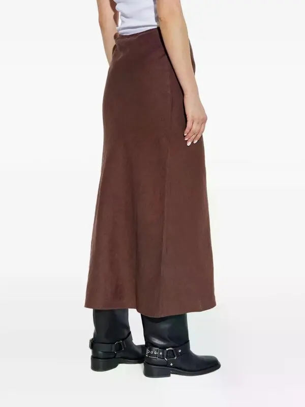SAMSOE SAMSOE Saagneta Flared Skirt - Brown