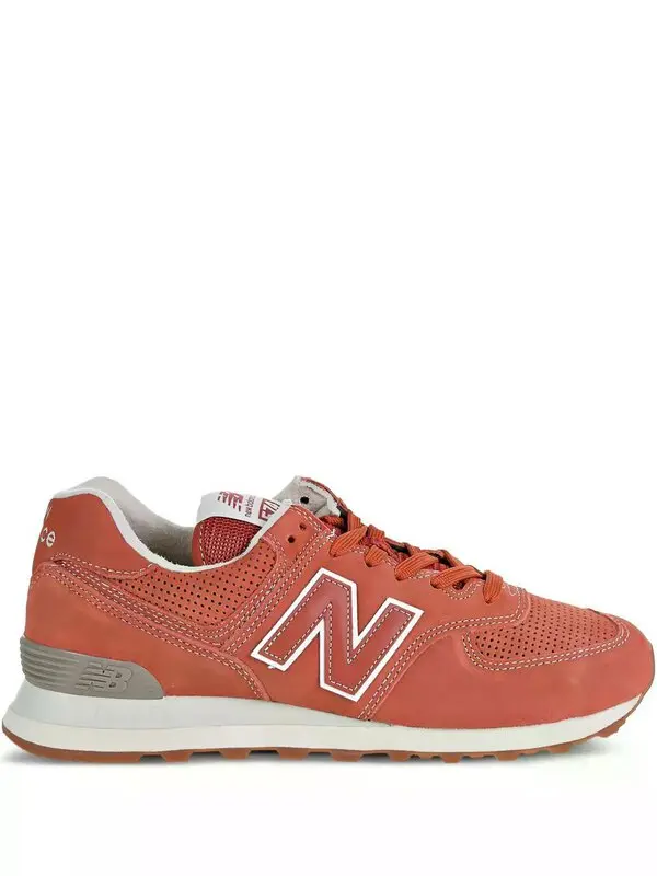 NEW BALANCE 574 Lace-up Sneakers - Red