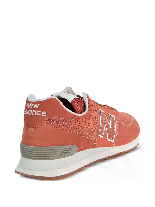 NEW BALANCE 574 Lace-up Sneakers - Red