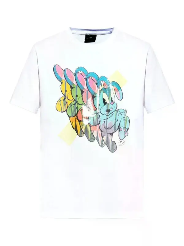 Paul Smith Graphic-print T-shirt - White