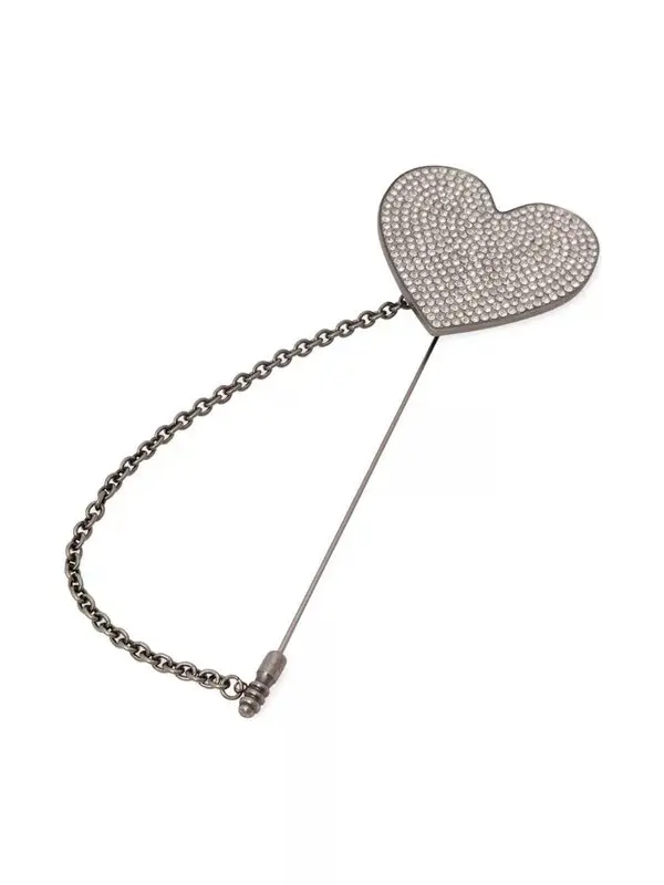 Moschino Heart-shape Brooch